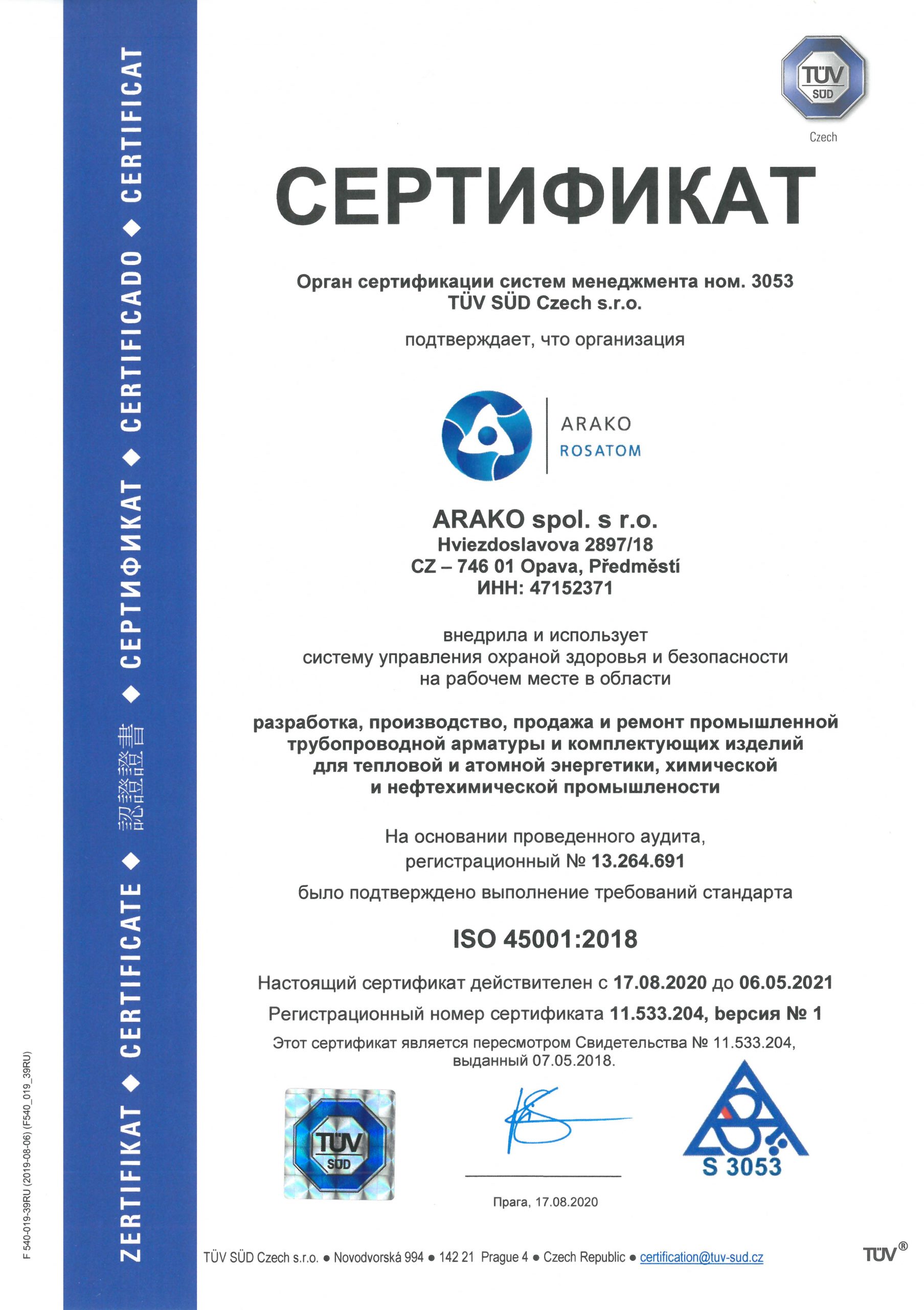 Certifikáty